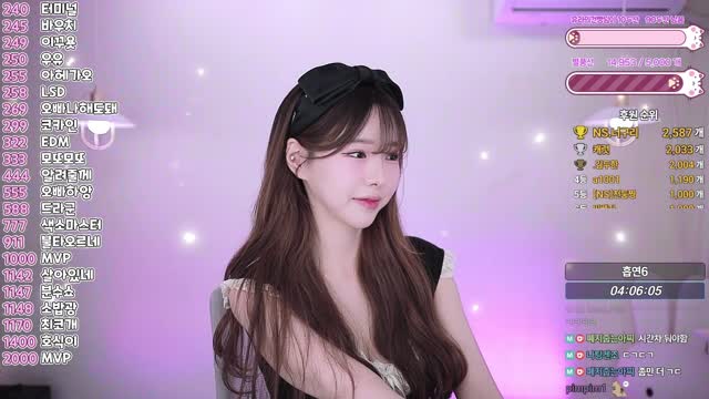 [클립] 유라♡에게 별풍선 2864개 선물 | SOOP VOD