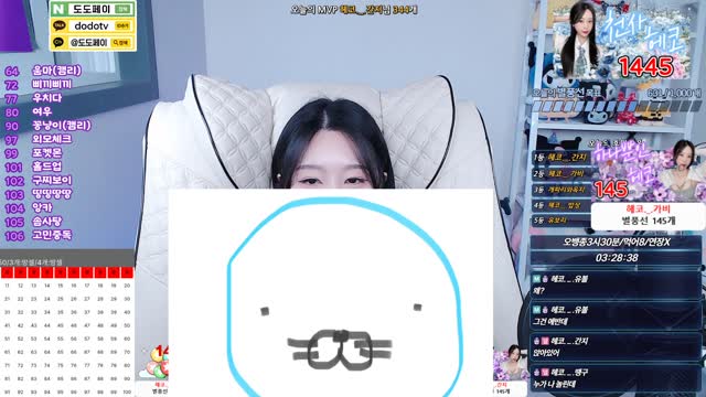 [클립] 헤코._.에게 별풍선 145개 선물 | SOOP VOD
