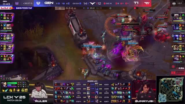 [캐치][T1 vs GEN] 2025 LCK | SOOP VOD