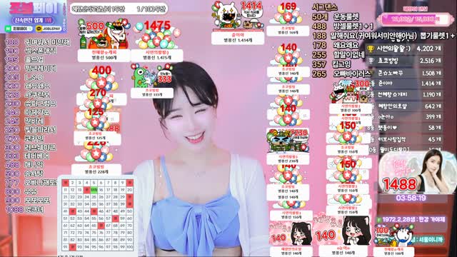 [클립] 천혜향♥에게 별풍선 188개 선물 | SOOP VOD