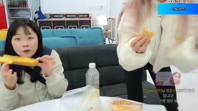 [클립] 김순지에게 별풍선 137개 선물 | SOOP VOD