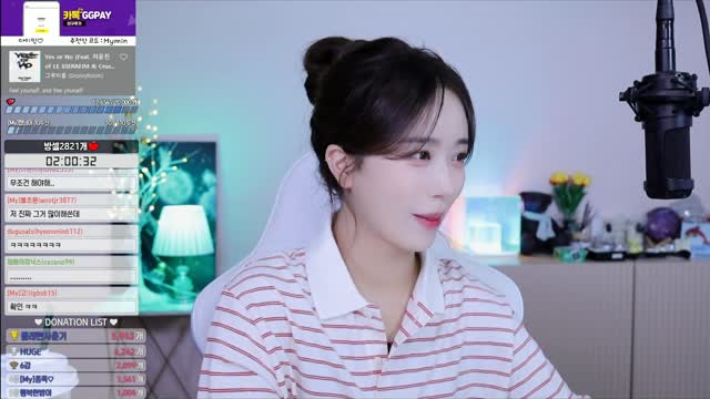 [클립] 마이민♡에게 별풍선 12421개 선물 | SOOP VOD