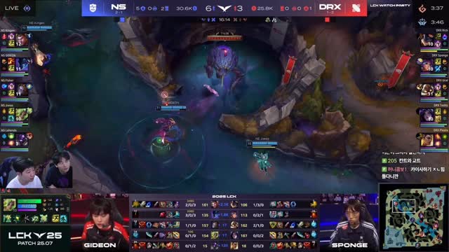 [캐치]김민교x칸 DRX vs NS 레전드매치업 #LckWatchParty | SOOP VOD