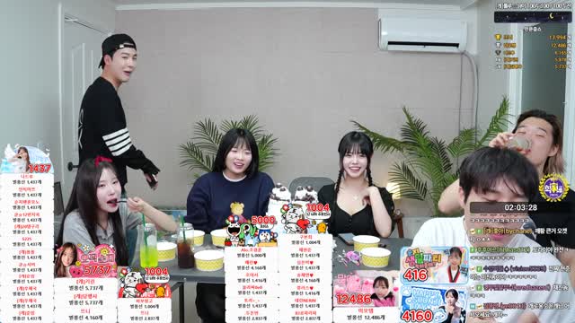 [클립] 김순지에게 별풍선 2837개 선물 | SOOP VOD