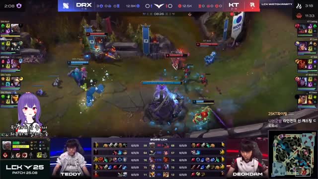 [캐치][04.23] LCK KT vs DRX 2SET 캐스팅의 좋은 라인전이후 퍼블 먹는 KT | SOOP VOD