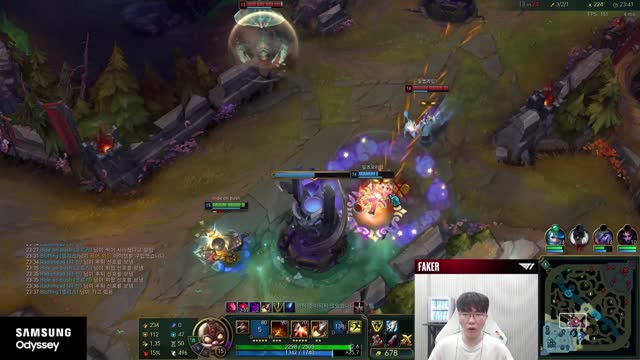[캐치]T1 Faker | SOOP VOD