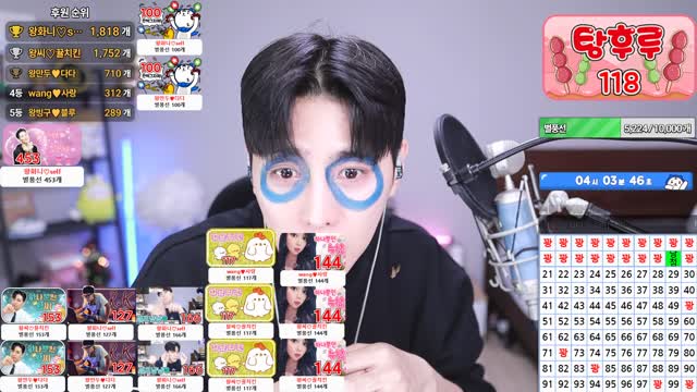 [클립] BJ왕씨에게 별풍선 153개 선물 | SOOP VOD