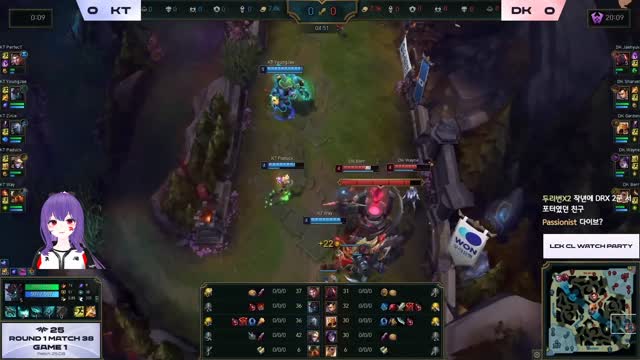 [캐치][04.24] LCK CL KT vs DK 1SET KT의 바텀 다이브 | SOOP VOD