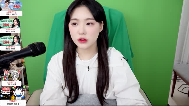 [클립] 하루3에게 별풍선 124개 선물 | SOOP VOD