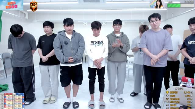 [캐치]JSA)스승CK JSA 조일장 2 vs 5 김택용 연합팀 22만5천개빵 지면 얼음물 입수 | SOOP VOD