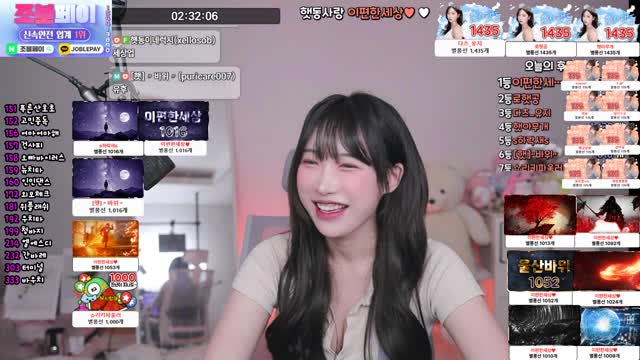 [클립] 햇동이♥에게 별풍선 12435개 선물 | SOOP VOD