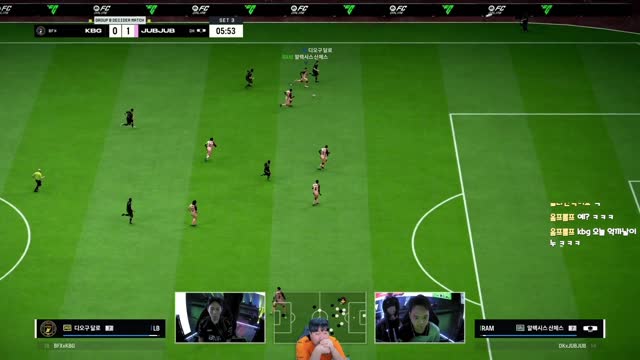 마빡 FSL경기보고 저도 데뷔?! BFX KBG(김병권) vs DK JUBJUB FC온라인 피파4 | SOOP VOD