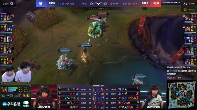 [캐치]김민교x칸 LCK 농심 vs DK 레전드매치업 #LckWatchParty | SOOP VOD