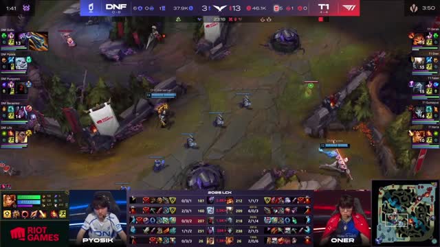 [캐치][T1 vs DNF] 2025 LCK | SOOP VOD