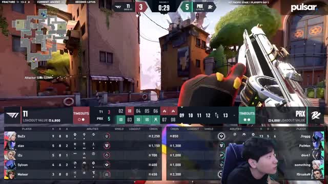 [캐치]김민교 T1 vs PRX 메테오 화이팅 #Vctwatchparty | SOOP VOD