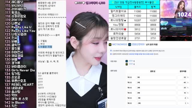 [클립] 로나야~♥에게 별풍선 1454개 선물 | SOOP VOD