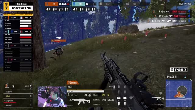 [클립]파이널 스테이지 DAY 3 | PGS 7 DNF VS 17 교전 | SOOP VOD