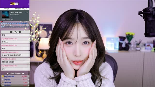 [클립] 마이민♡에게 별풍선 5721개 선물 | SOOP VOD