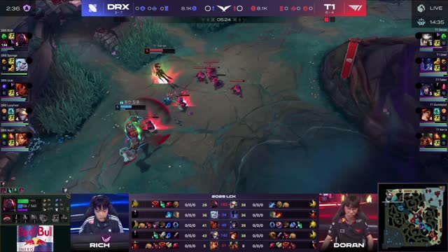 [클립][T1 vs DRX] 2025 LCK | SOOP VOD