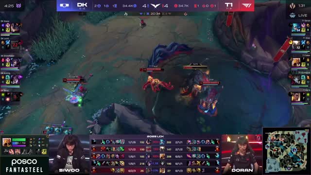 [캐치][DK vs T1] 2025 LCK | SOOP VOD