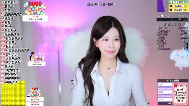 [클립] 단아S2에게 별풍선 1454개 선물 | SOOP VOD