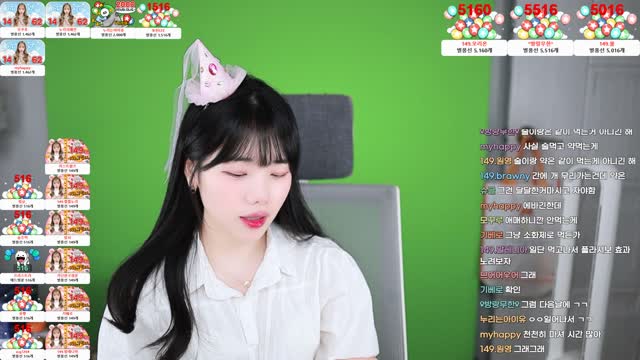[클립] ˚다누리에게 별풍선 149개 선물 | SOOP VOD
