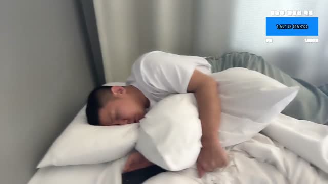 족아가 자는척 ㅋ [씨나인:시녀12] | SOOP VOD