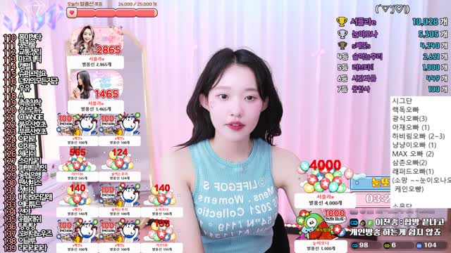 [클립] 눈또에게 별풍선 165개 선물 | SOOP VOD