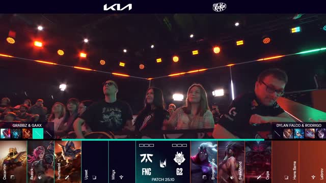 [클립]FNC vs G2 - 2025 LEC SPRING Playoffs Upper Round 1한국어 중계 | SOOP VOD