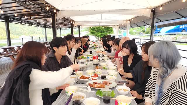 [캐치]안예슬x남순 잠시 후 비키니...1박2일 수니그룹MT | SOOP VOD