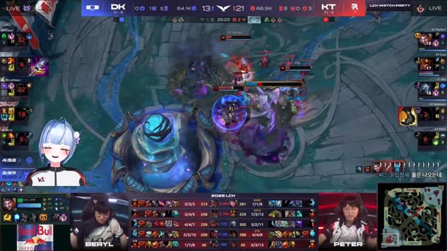[민결희] DK vs KT 3세트 스스메ㅔㅔㅔ | SOOP VOD