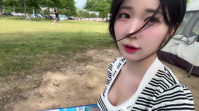 [클립][씨나인:시녀6] 날이 좋아서 잠시 나왔어용~ 한강가자 | SOOP VOD