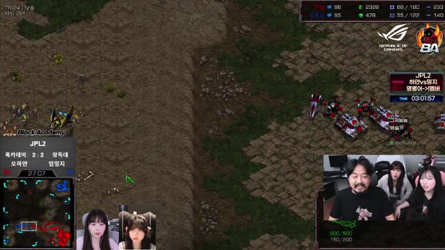 [클립]오하얀 ROG 흑카데미 vs 장독대 JPL2 | SOOP VOD
