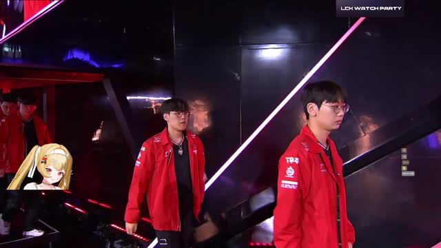 [클립]💛 [T1 vs KT] T1화이팅! #LckWatchParty 💛 | SOOP VOD