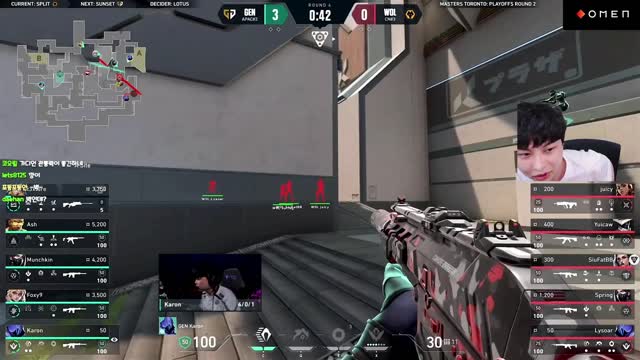 [캐치]GEN vs WOL 젠지 승자조 결승직행전 #MastersCostream | SOOP VOD