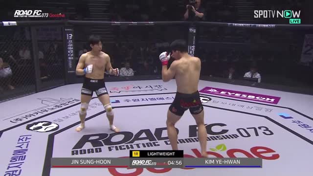 로드FC 073 데뷔전서 1R TKO 승🥊진성훈 vs 김예환 | SOOP VOD