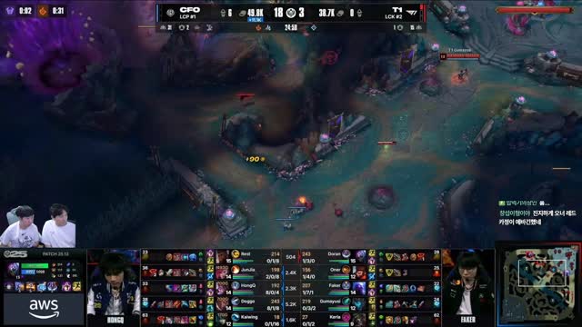 2세트. 무기력한 T1 | SOOP VOD