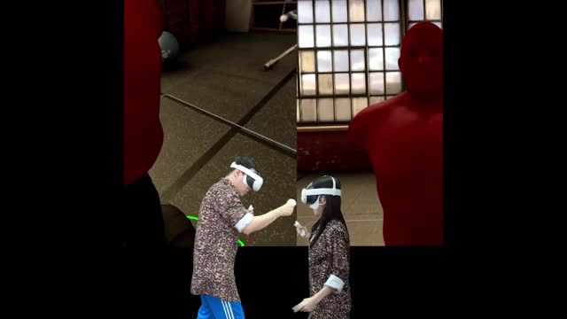 [침착맨] 단군 vs 우정잉 5라운드 복싱 VR | SOOP VOD