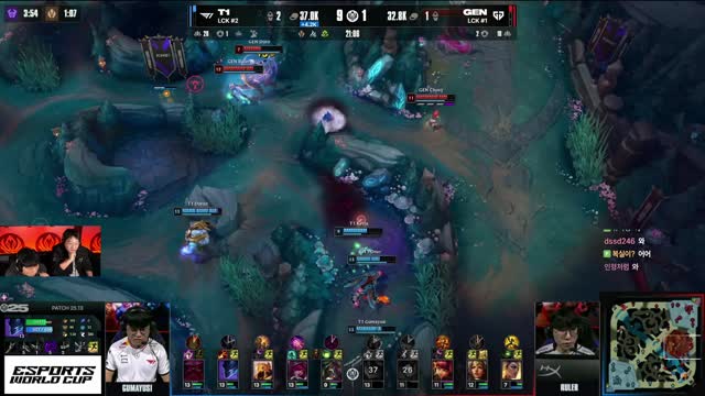[클립]김민교x이상호 T1 vs GEN MSI 결승전 #MSI2025 | SOOP VOD