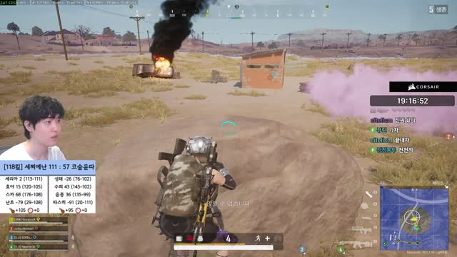 15간 걸린 지옥PT 킬내기 대역전 승리하는 에스카 시점 반응 | SOOP VOD