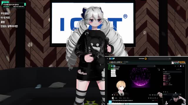 [클립]봉준x지수 불법듀엣 가요제 냐파스 VRchat 풀트로 참여 | SOOP VOD