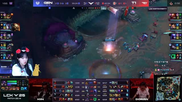 임아니 [ T1 vs GEN 오늘은 다르다 홈그의 T1. | SOOP VOD