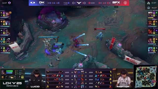 [캐치][DK vs BFX] 2025 LCK | SOOP VOD