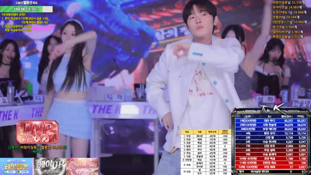 [클립] [BJ]케이에게 별풍선 10000개 선물 | SOOP VOD