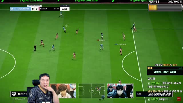 [클립]FTB 1일차 KWAK(곽준혁) VS Wonder08(고원재) 개 10 빅매치 피파4 | SOOP VOD