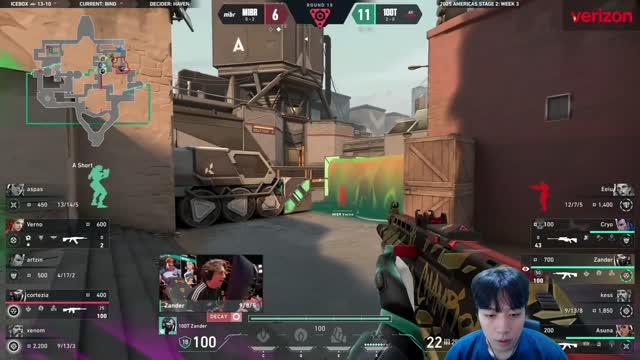 [캐치]아메리카스 레전드 경기 100T vs. MIBR - VCT Americas Stage 2 | SOOP VOD