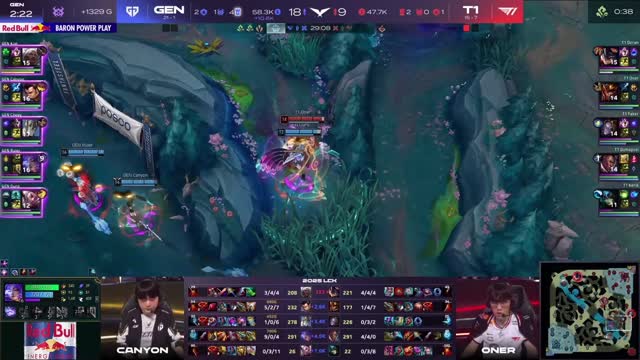 [캐치][GEN vs T1] 2025 LCK | SOOP VOD