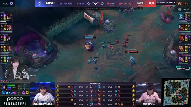 [캐치]DNF vs DK ] 젠지 2페이즈 #LCKwatchparty | SOOP VOD