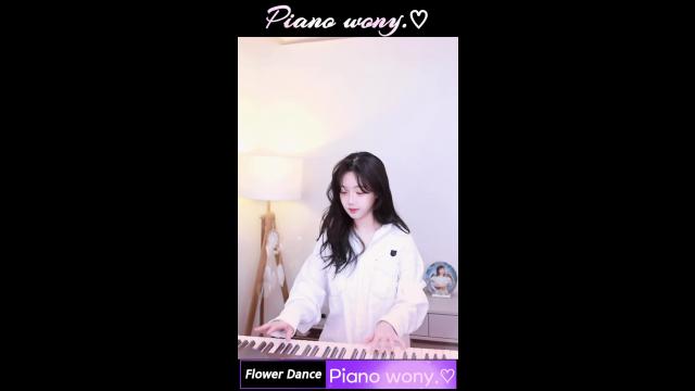 DJ Okawari - Flower Dance 🎹 [piano by 워니.♡] | SOOP VOD