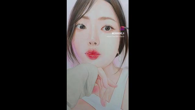 숲뭉크_09 - 다은e♥ 인물화 손그림 | SOOP VOD